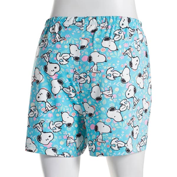 Juniors MJC Peanuts Snoopy & Woodstock Boxer Pajama Shorts - Boscov's