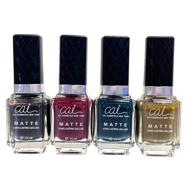 Cai Cosmetics 4 Color Matte Nail Polish Set - Boscov's