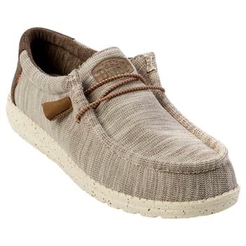 Mens Hey Dude Wally Stretch Mix Boat shoes - Boscov's