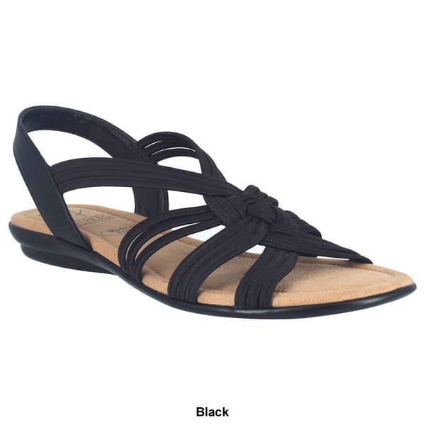 Womens Impo Bryce Stretch Elastic Slingback Strappy Sandals - Boscov's
