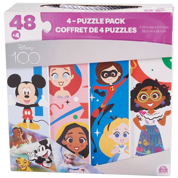 Spin Master Disney 100th Anniversary 4 In 1 Puzzle - Boscov's