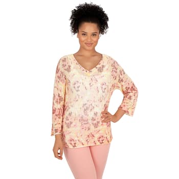 Petite Skye’s The Limit Amalfi V-Neck Boxy Sweater - Boscov's