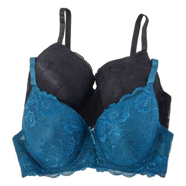 Plus Size B. Luxe 2pk. Solid Molded Push-Up Bras BX4707-2PKP - Boscov's