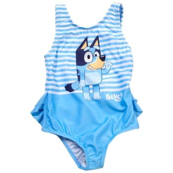 Toddler Girl Bluey Stripe One Piece Swimsuit - Boscov's
