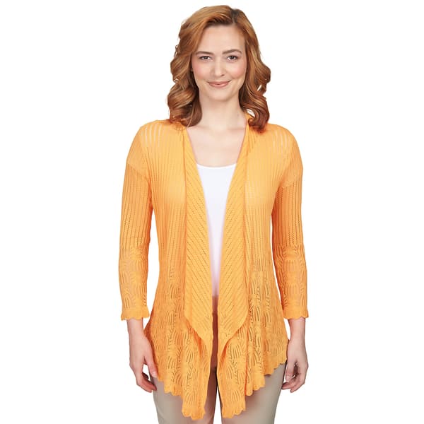 Petite Emaline Marseilles Solid Cozy Cardigan Sweater - Boscov's