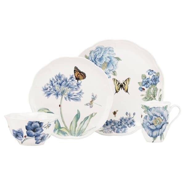 Lenox® Butterfly Meadow® Blue 4pc. Dinnerware Set - Boscov's