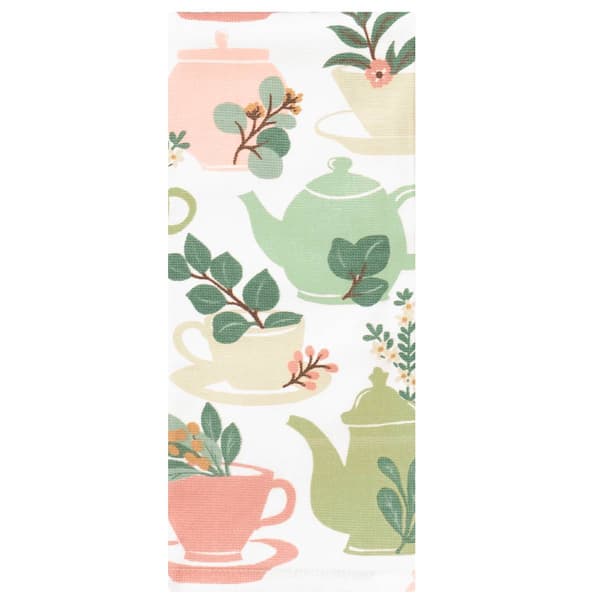 Ritz Eucalyptus Tea Pots Dual Kitchen Towel - Boscov's