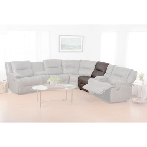 Commander Armless Recliner - Dark Grey - Boscov's