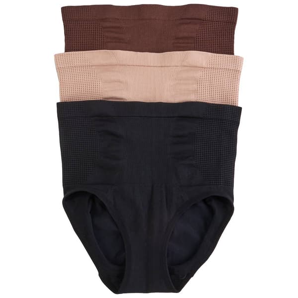 Womens Skinnygirl 3pk. Shaping Brief Panties w/Panels SG77033PKF - Boscov's