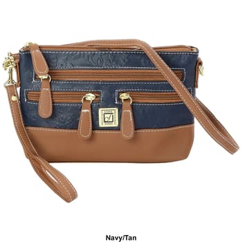Stone Mountain Spring Bloom Embossed Crossbody - Boscov's