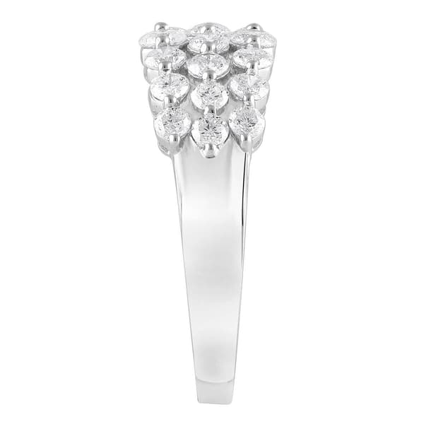 Nova Star® White Gold Lab Grown Diamond Engagement Ring - Boscov's