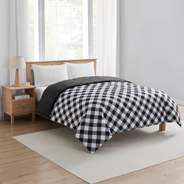 Ashley Cooper™ Buffalo Check Reversible Comforter - Boscov's
