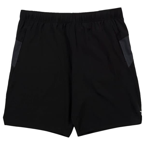 Mens RBX Stretch Woven Back Zipper Shorts - Boscov's