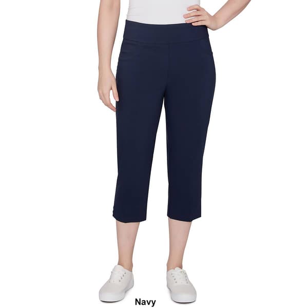 Petite Ruby Rd. Pant Program Solid Capri Pants - Boscov's