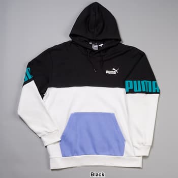Mens Puma Color Block Fleece Pullover Hoodie - Boscov's