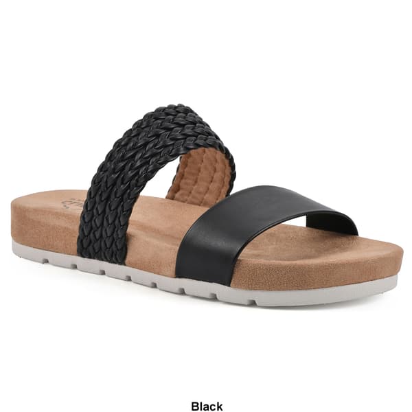 Womens Cliffs by White Mountain Tactful Slide Sandals - Boscov's