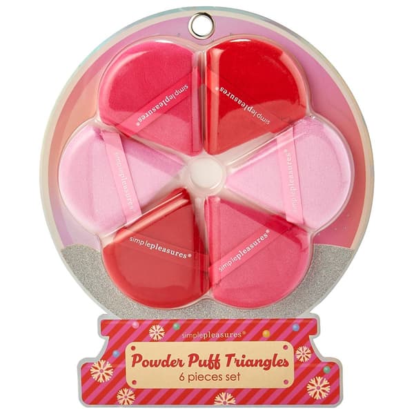 Simple Pleasures® 6pc. Powder Puff Set - Boscov's