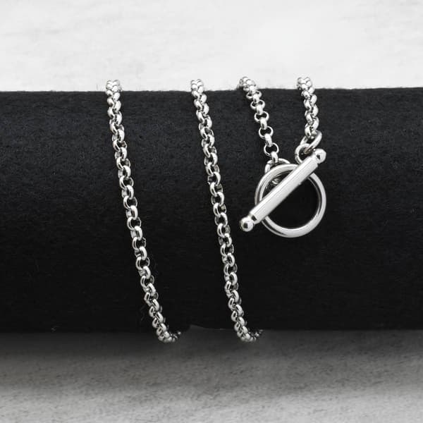 Pink Box Layering Rolo Toggle Chain Necklace - Boscov's