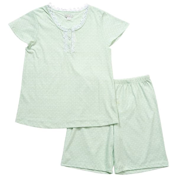 Plus Size Celestial Dreams Cap Sleeve Geo Bermuda Pajama Set - Boscov's