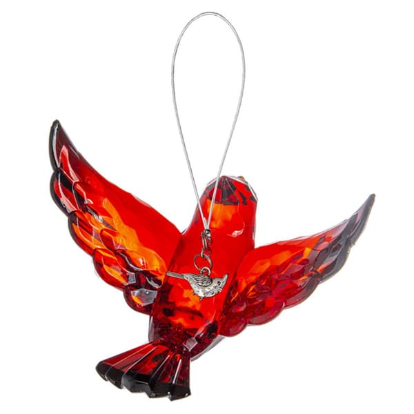 Ganz Cardinal Ornament with Charm - Boscov's