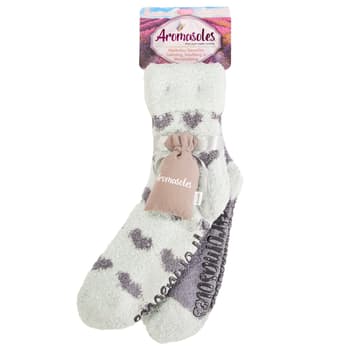 Aromasoles Lavender & Shea Butter Infused Socks - Boscov's