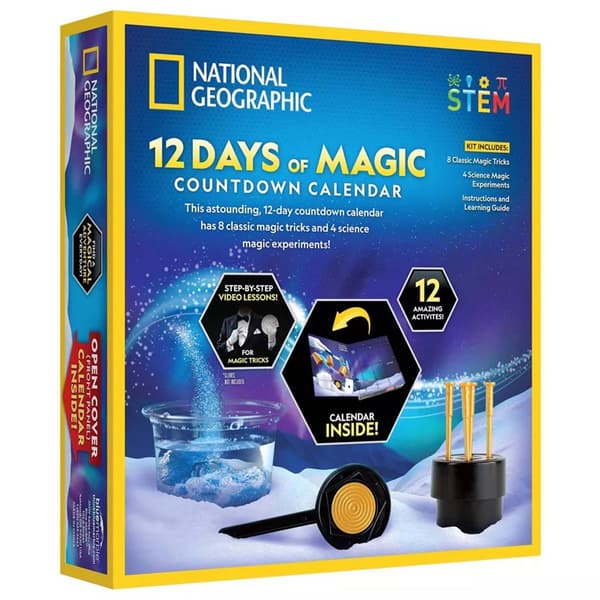 National Geographic 12 Days of Magic Countdown Calendar - Boscov's