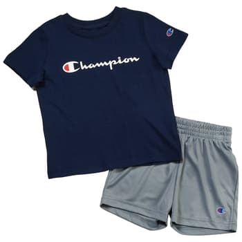 Toddler Boy Champion Classic Script Shorts Set - Boscov's