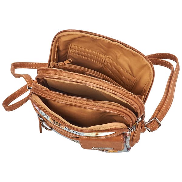 MultiSac North/South Mini Zip Around Crossbody - Boscov's