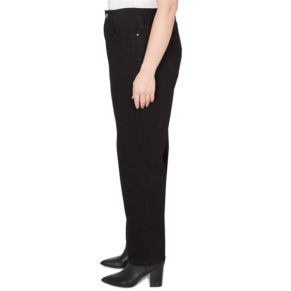 Plus Size Skye’s the Limit It’s A Party Rhinestone 5 Pocket Jeans ...