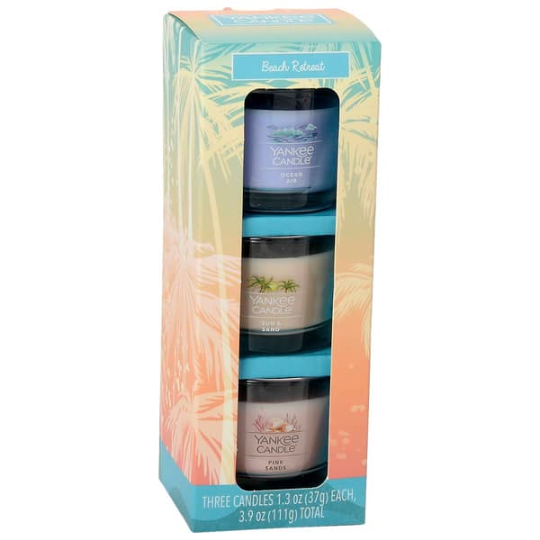 Yankee Candle® 3pk. Beach Retreat Mini Votives Candle Set - Boscov's