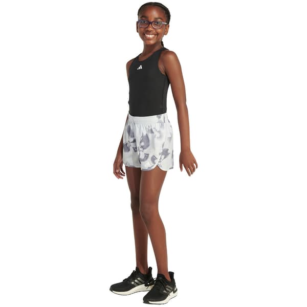Girls (7-16) adidas® Abstract Floral Woven Retro Shorts - Boscov's