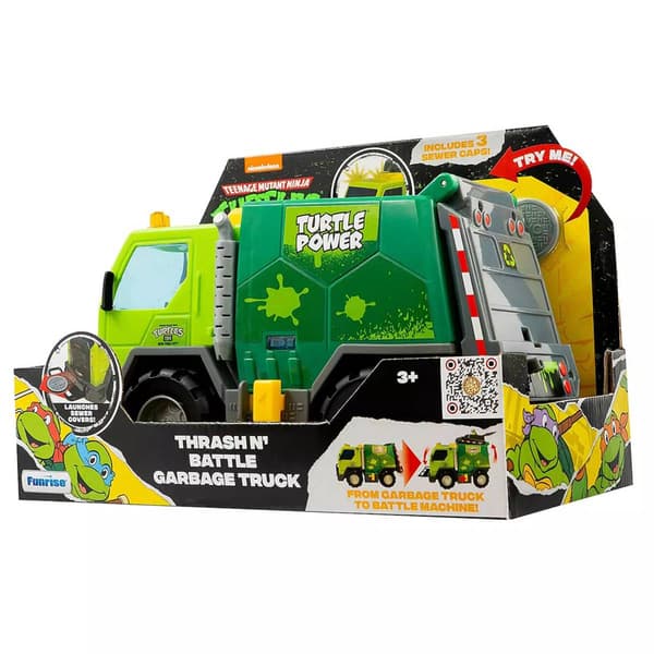 Teenage Mutant Ninja Turtles Thrash & Battle Garbage Truck - Boscov's
