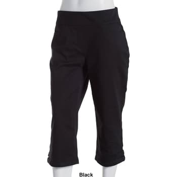 Womens Napa Valley Cotton Super Stretch Button Tab Capri Pants - Boscov's