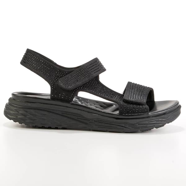 Womens Flexus by Spring Step Lunastar Strappy Sandals - Black - Boscov's