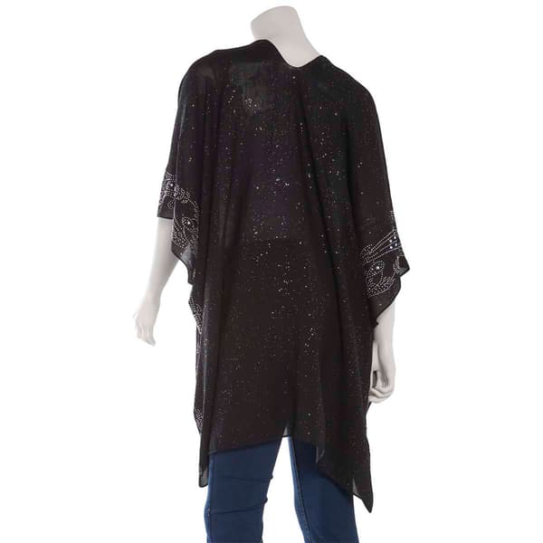 Womens Jessica McClintock Glitter Kimono with Stone - Boscov's