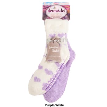 Aromasoles Lavender & Shea Butter Infused Socks - Boscov's