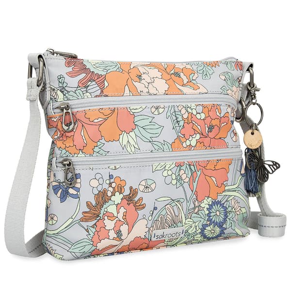 Sakroots Basic Crossbody - Light Grey - Boscov's