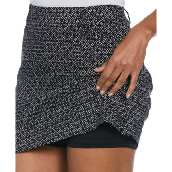 Womens Rafaella® Morning Mosaic Welt Pocket Skorts - Boscov's