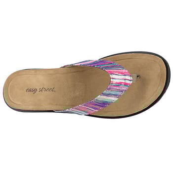 Womens Easy Street Stevie Flip Flops - Boscov's