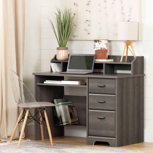 South Shore Versa Computer Desk w/Hutch - Boscov's