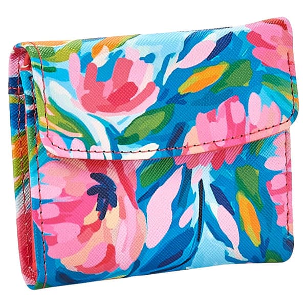 Womens Julia Buxton Mini Trifold Wallet - Vibrant Pastures - Boscov's