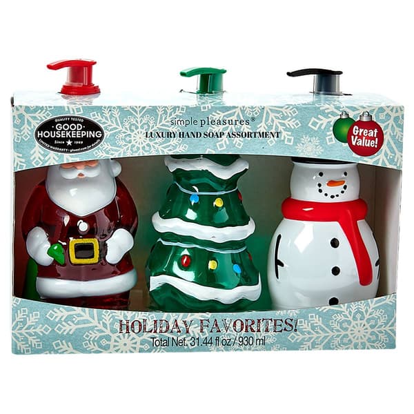 Simple Pleasures® Holiday Favorite Hand Soaps - Set of 3 - Boscov's