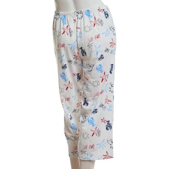 Womens HUE® Smooth Nautical Pajama Capris - Boscov's