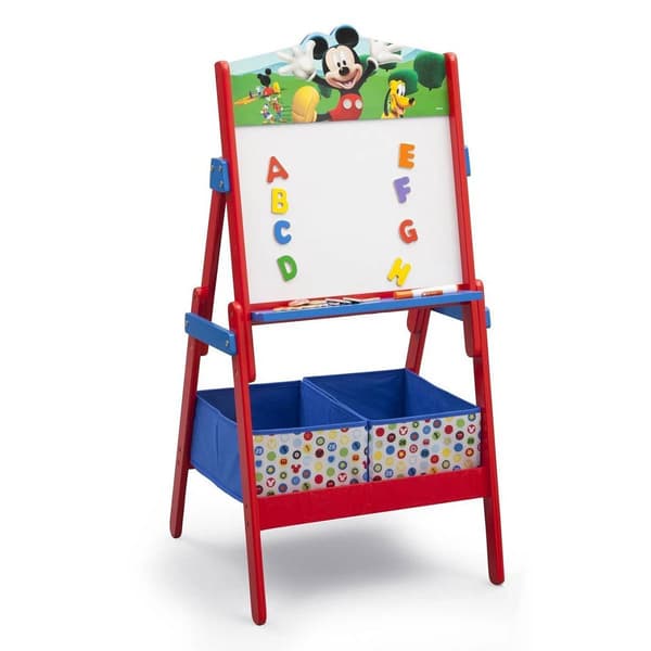 Disney Mickey Mouse Whiteboard Easel w/ Storage - Boscov's