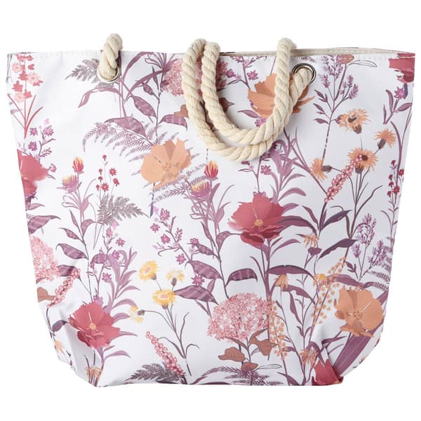 Renshun Fall Floral Canvas Tote - Boscov's