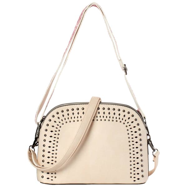 Sam & Hadley Stud 3 Entry Large Dome Crossbody - Boscov's