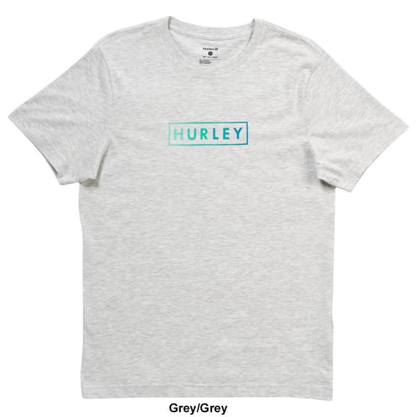 Young Mens Hurley Boxed Logo Short Sleeve T-Shirt - Boscov's