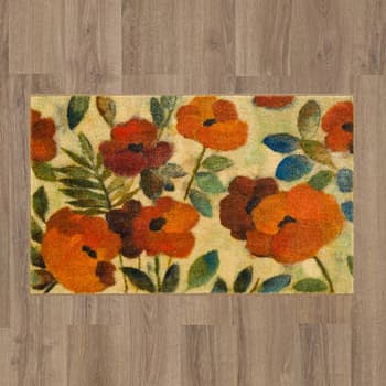 Mohawk Home Peaceful Garden Floral Rectangle Accent Rug - Boscov's