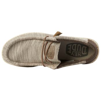 Mens Hey Dude Wally Stretch Mix Boat shoes - Boscov's