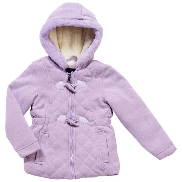 Girls (4-6x) Limited Too™ Structured Toggle Zip Up Coat - Boscov's